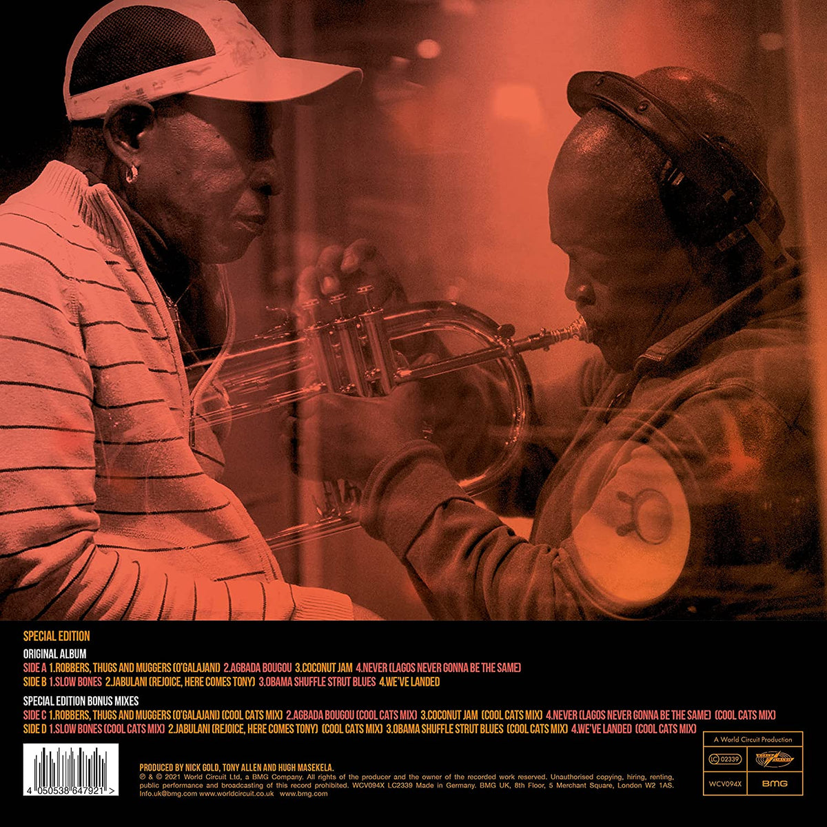 Tony Allen Hugh Masakela - Rejoice – Jam Records